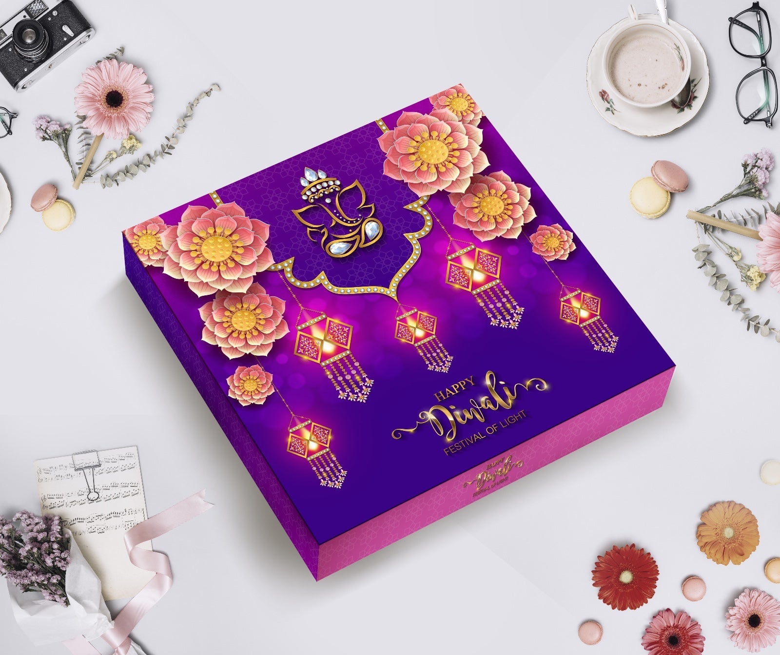 Diwali Sweet Box – Premium Festive Gift Packaging - Design Code 012 ...